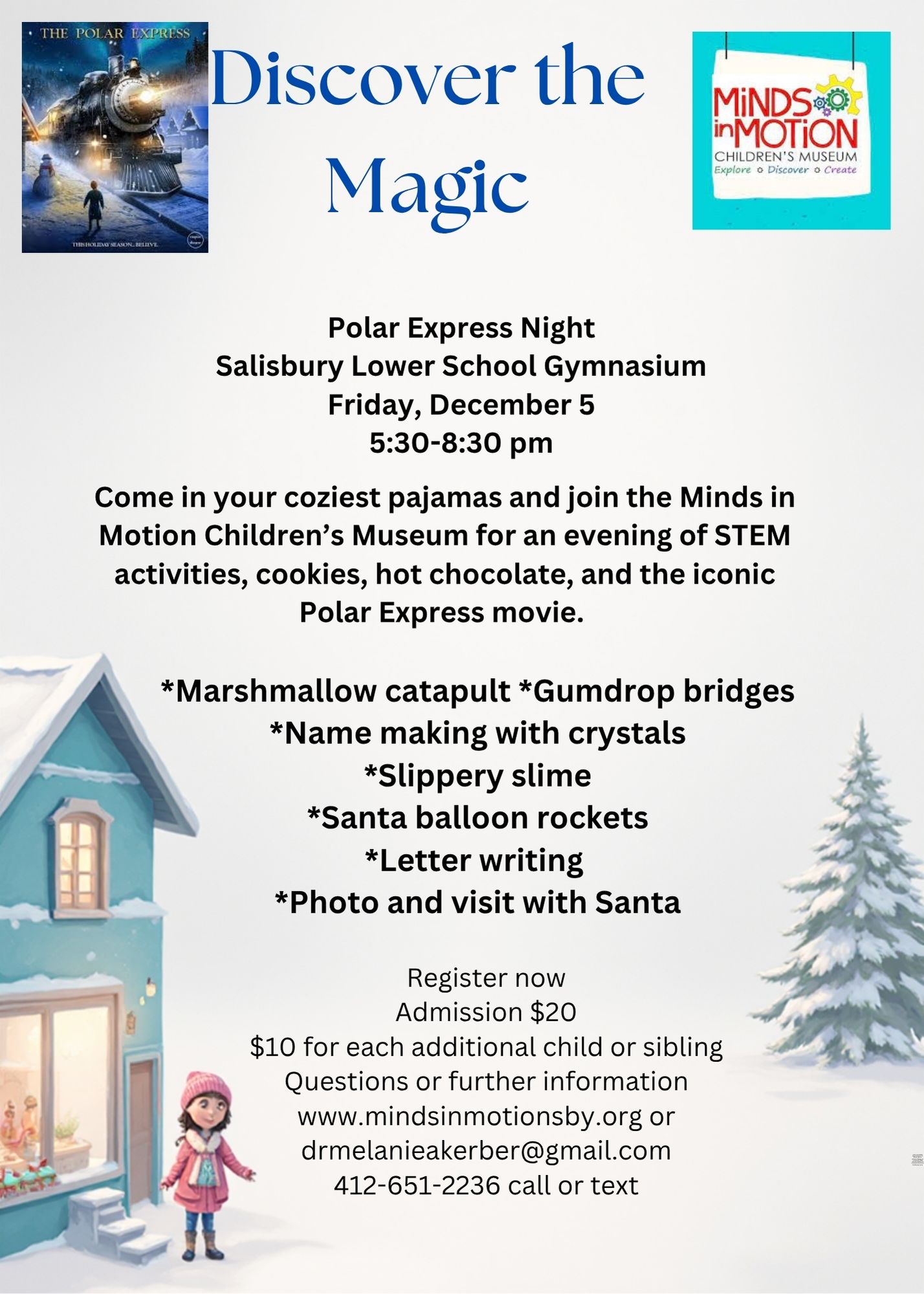 All Aboard the Polar Express – Minds in Motion Children's Museum